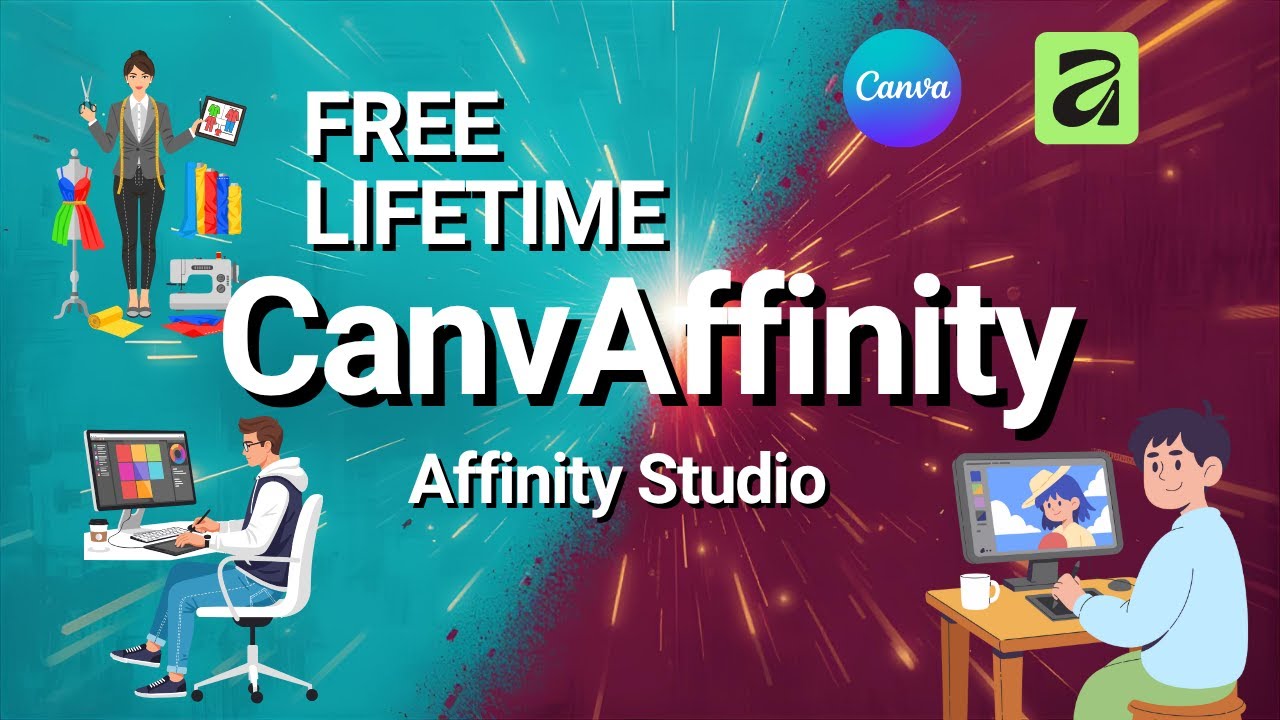 Canva Affinity Massive new Launch of Affinity Studio !!! For Free ...