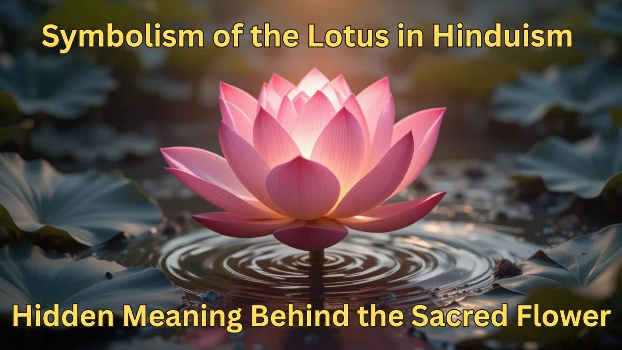 Symbolism of the Lotus in Hinduism - YouTube
