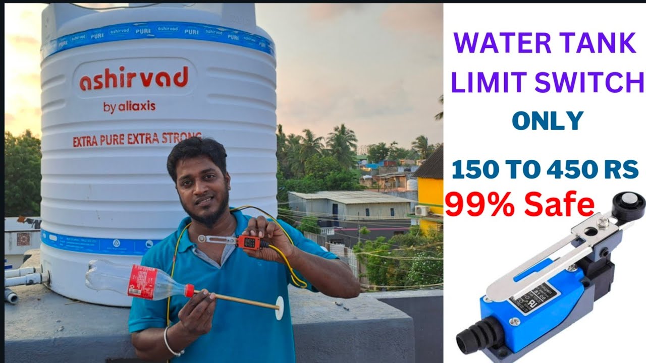 Limit #switch #Wiring Installation for Water Tank.. automatic off # ...