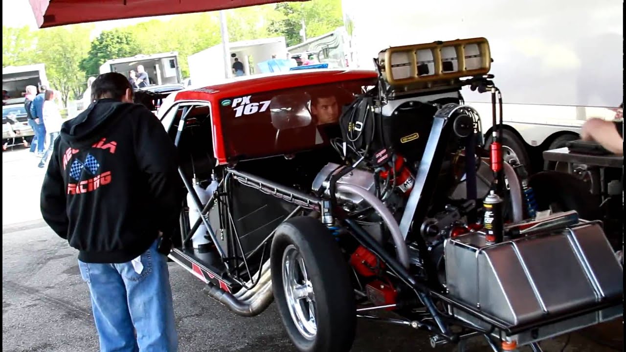 MIKE RECCHIA'S '67 CAMARO PRO MOD WARM UP - YouTube