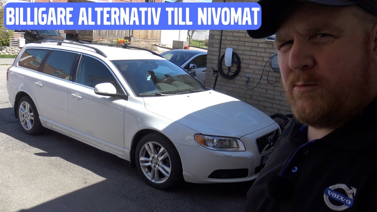 Konvertera trasig Nivomat till vanlig fjädring på Volvo V70 2012-2016 ...