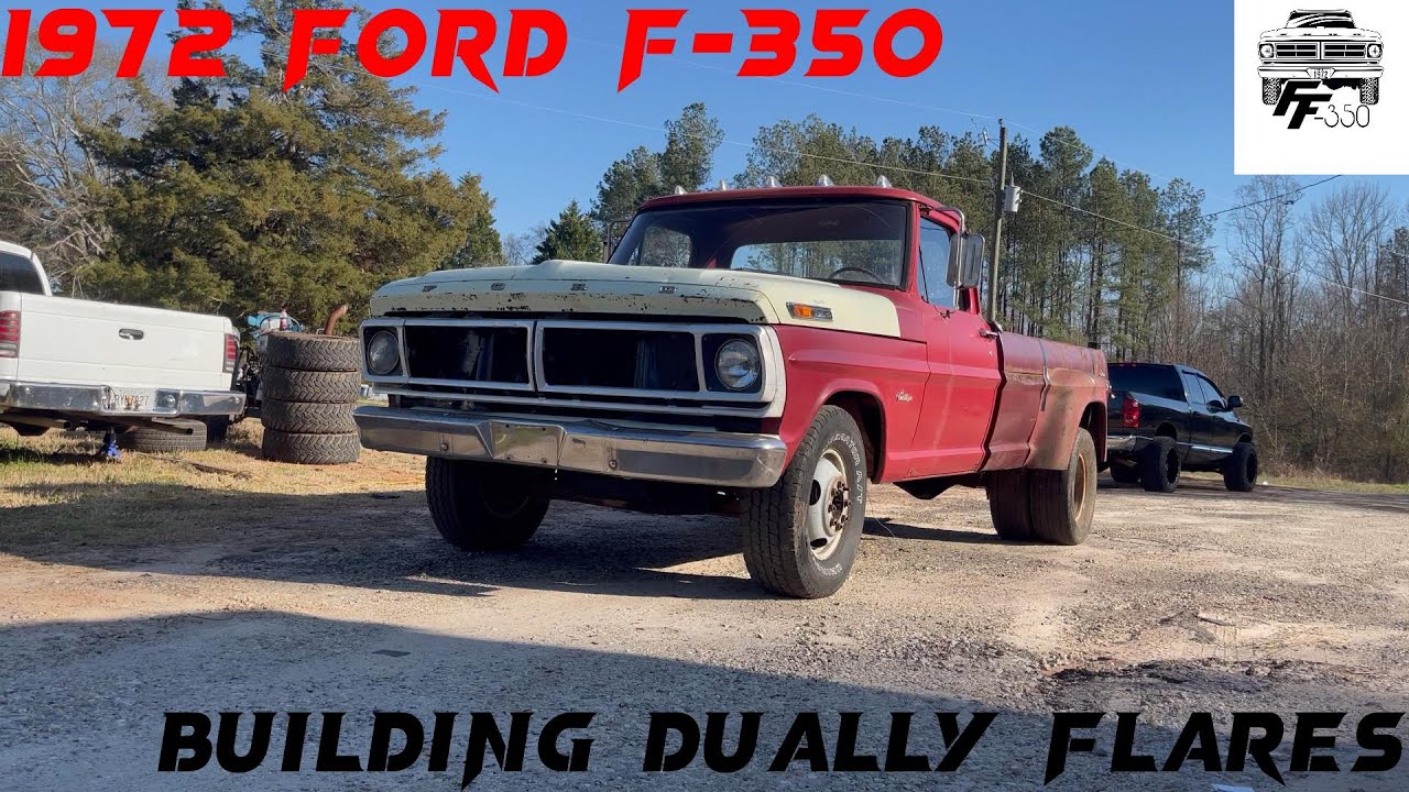 Episode 6 Of Building My Dream Truck! 1972 Ford F-350. Building Dually ...