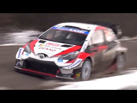 2020 WRC Rallye Monte-Carlo: DAY 2 - INSANE Fly Bys at TOP SPEED and ...