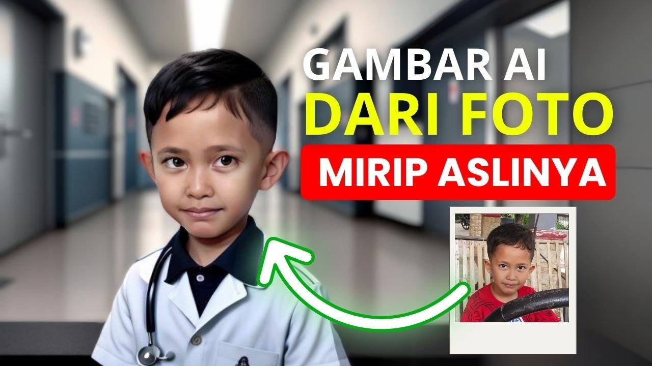 🔴 MIRIP BANGET! BUAT FOTO REALISTIS PAKE AI DARI FOTO - YouTube