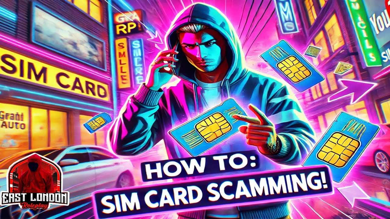 How To Scam On East London RP Sim Card - YouTube