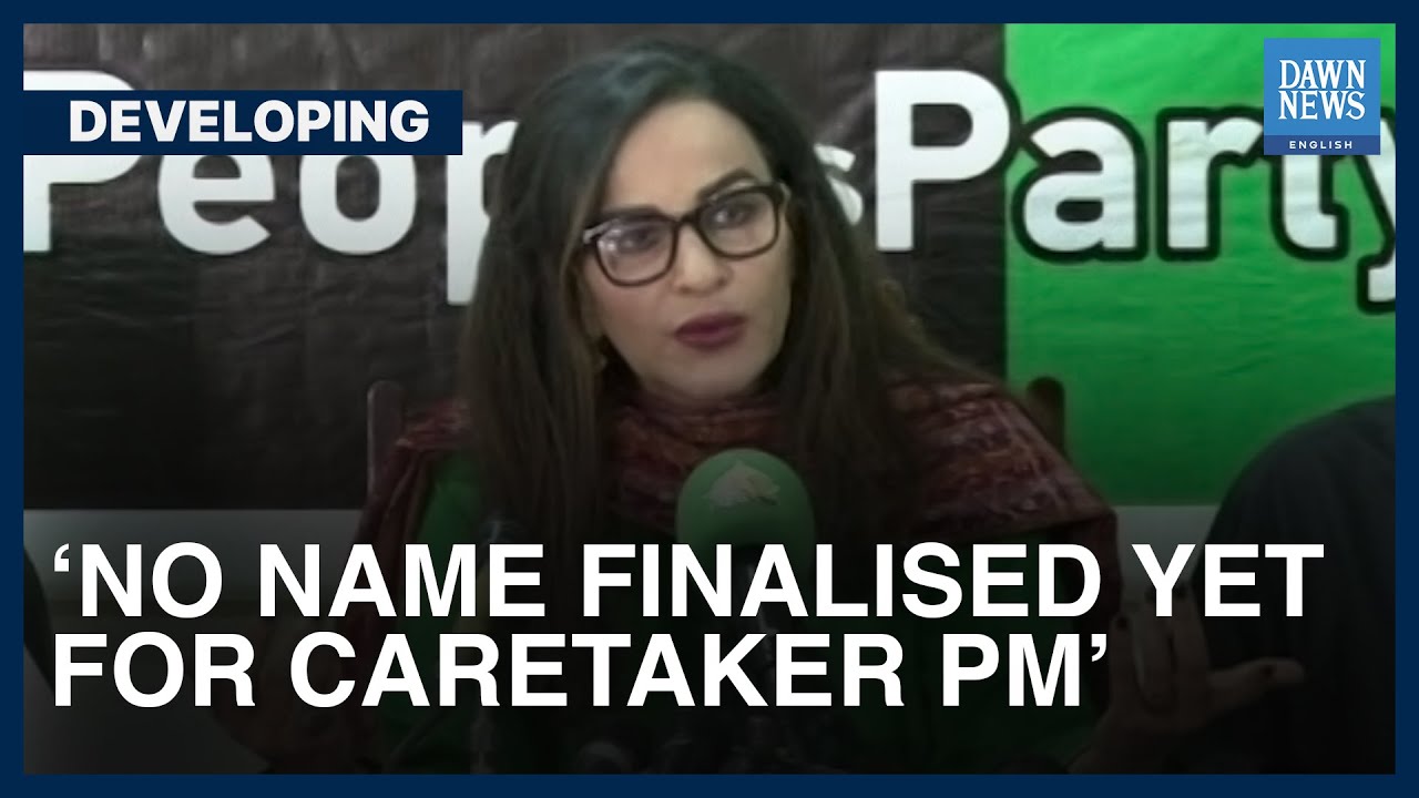 ‘Fake News’: Sherry Dismisses Reports Of Consensus On Caretaker PM | Developing - YouTube