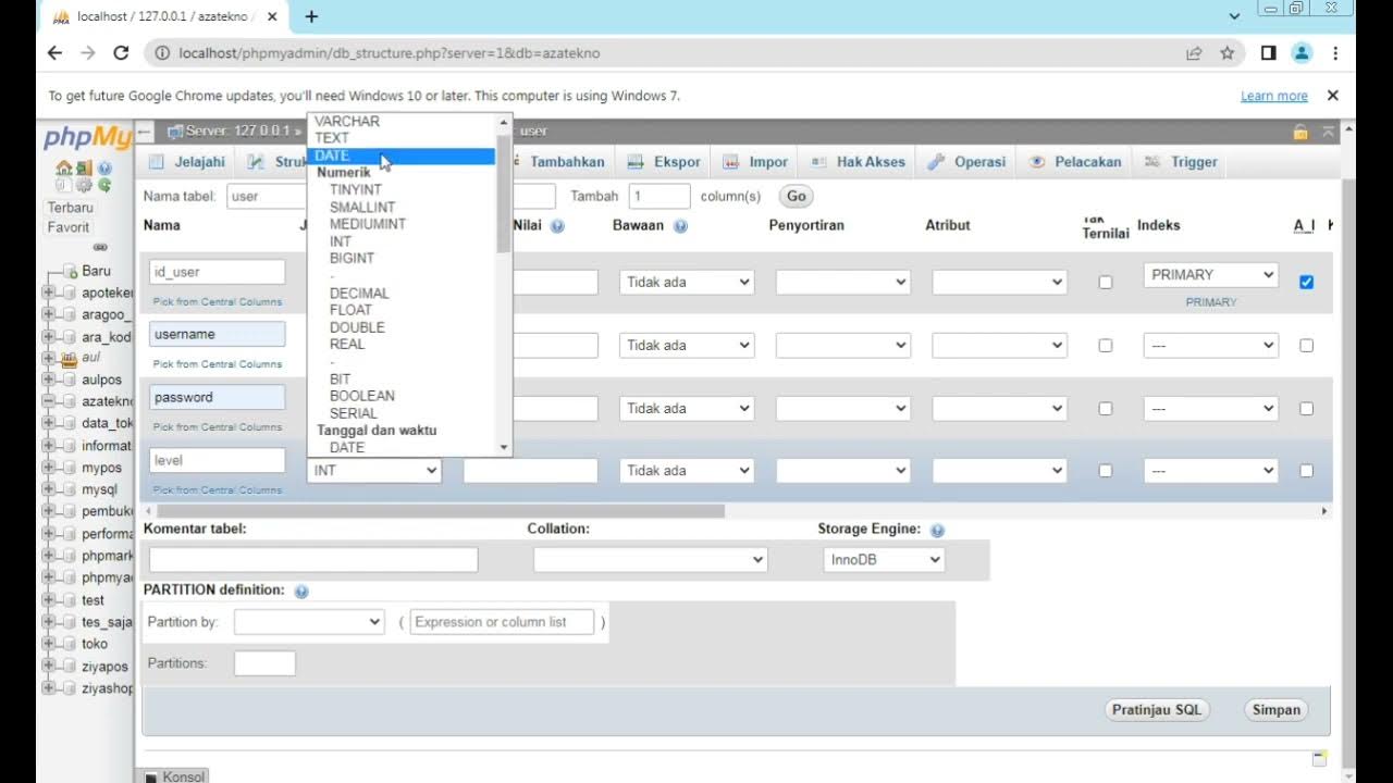 Tutorial Php Mysql dengan Dreamweaver cs part 2 ( halaman user, login, logout ) - YouTube