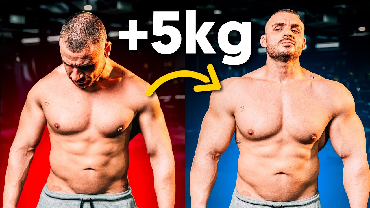 Cómo ganar 5 kilos de músculo (paso a paso) - YouTube