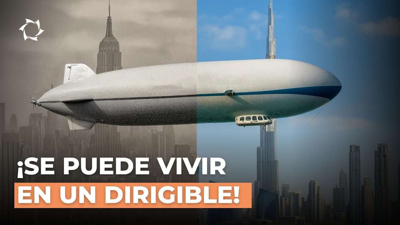 A bordo de un dirigible: confort, higiene y… baños - YouTube