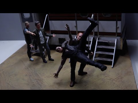 Steven Seagal Choke Hold Diorama