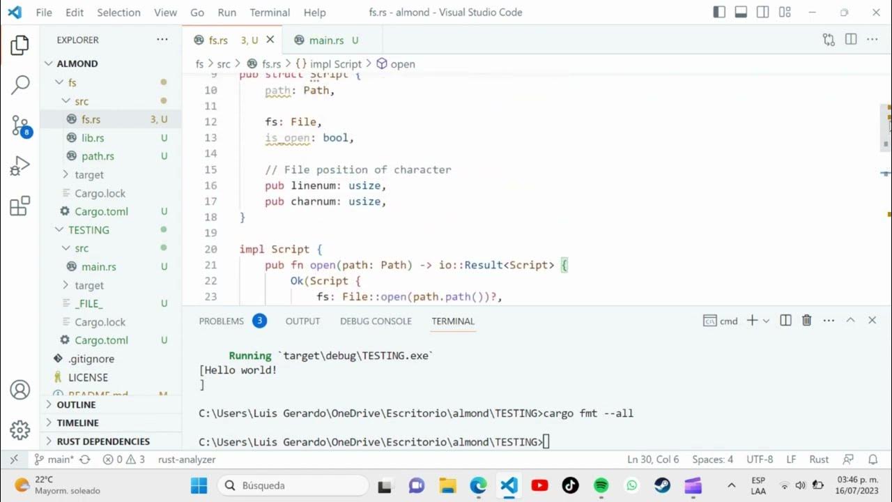 Avanzando Almond: Script handler - alm:2 - YouTube