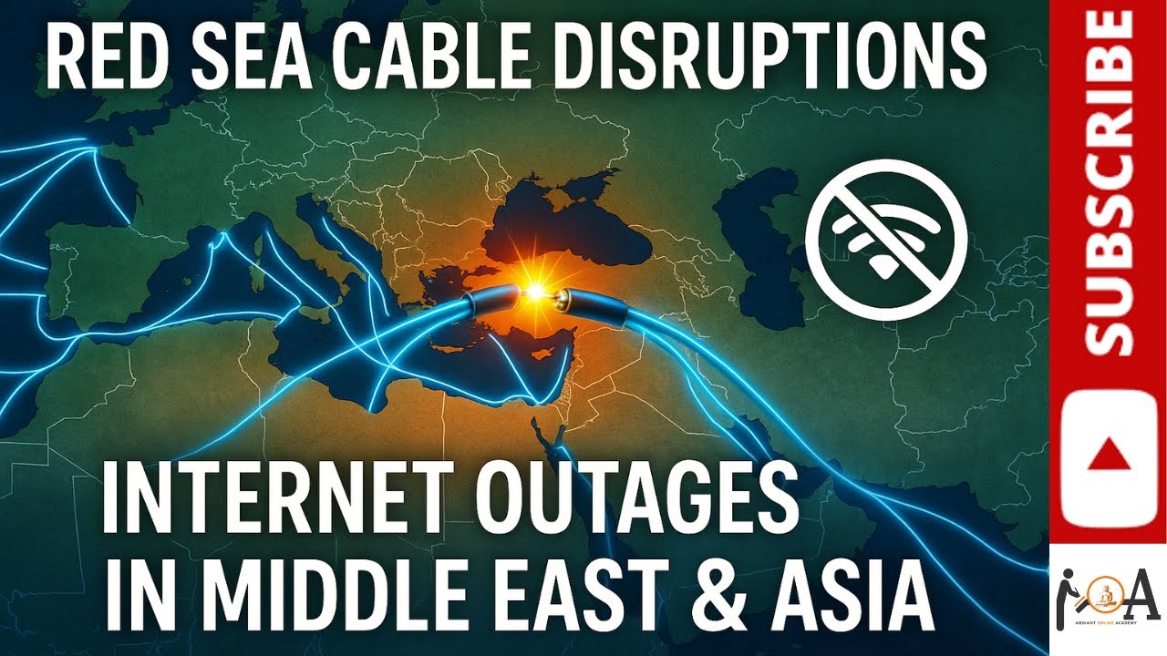 Red Sea Cable Disruptions Explained | Why Internet Outages Hit Middle ...