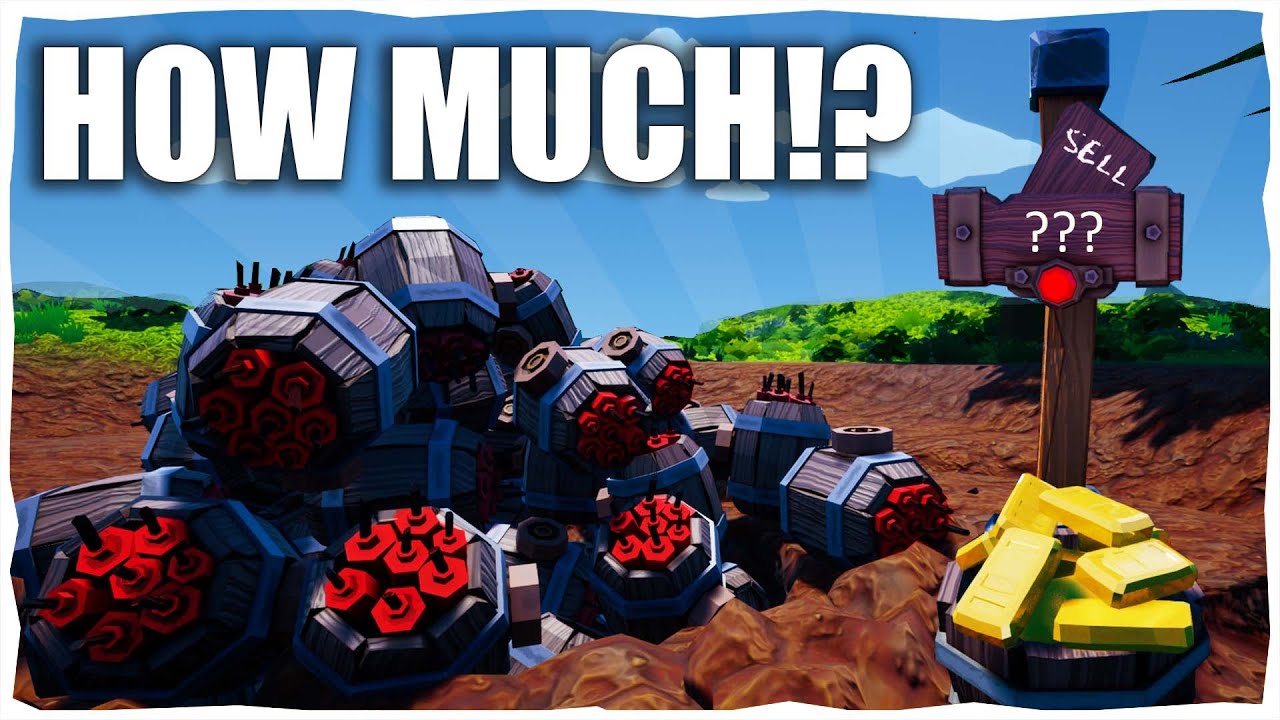 I Made How Much Gold?! Using Explosives | Hydroneer 2.0 Let's Play Ep.2 ...