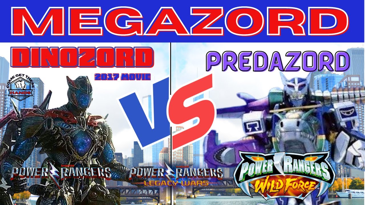 Power Rangers Legacy Wars Dino Megazord 2017 Movie Vs Predazord ...