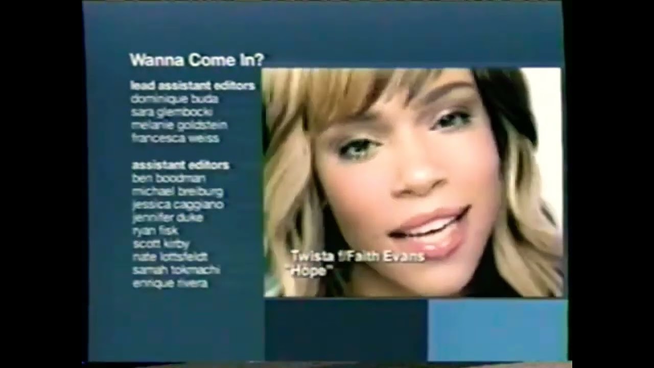 MTV Split Screen Credits (January 27, 2005) - YouTube