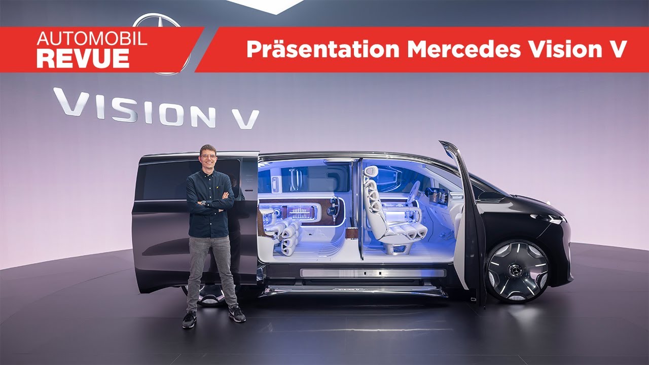 Mercedes Vision V (2025) | Luxus im Überfluss in der nächsten V-Klasse ...