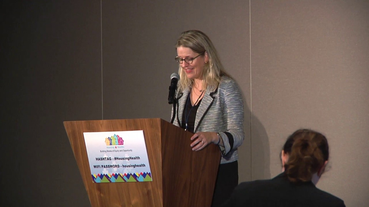 Megan Sandel, MD, MPH delivers keynote presentation at the Housing ...