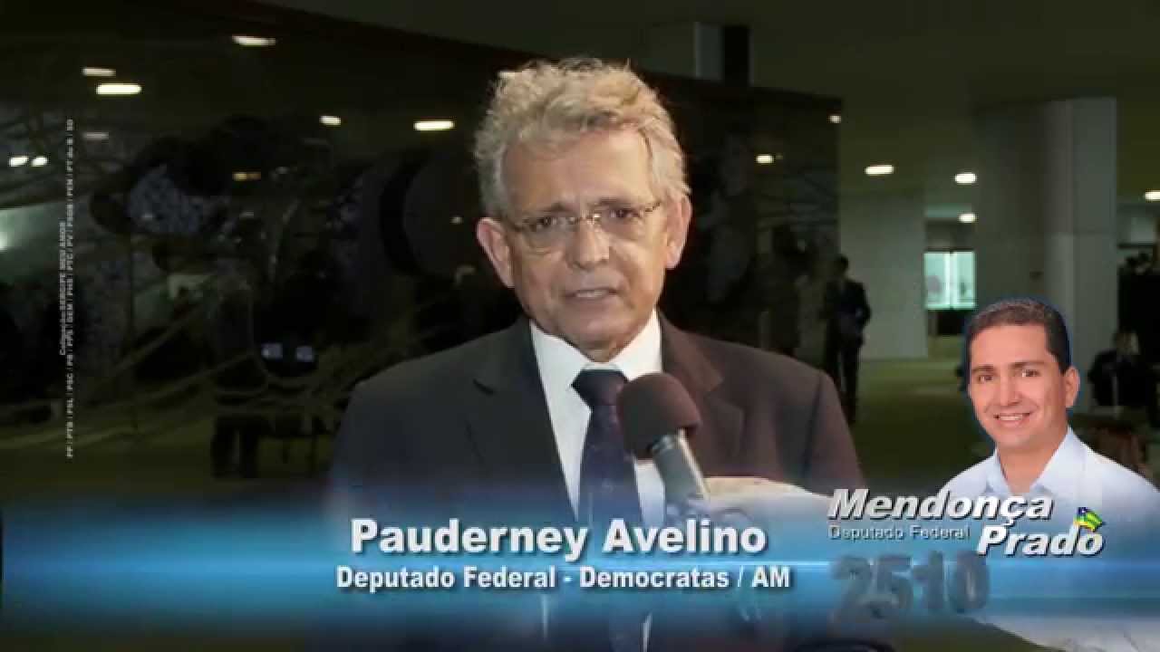 Deputado Federal Pauderney Avelino (AM) fala da atuação de Mendonça ...