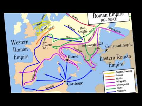The Anglo Saxon invasions and the Heptarchy - YouTube
