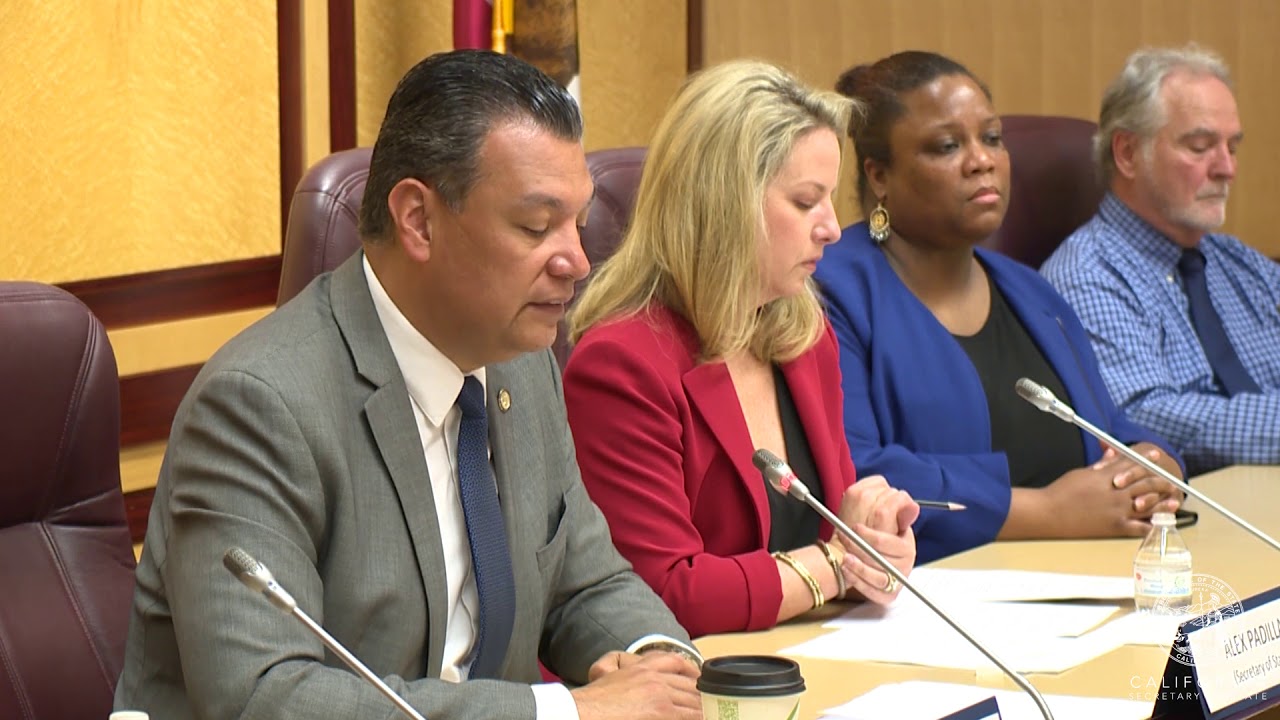 Public Hearing on Modernizing Voting Systems Ahead of the 2020 ...