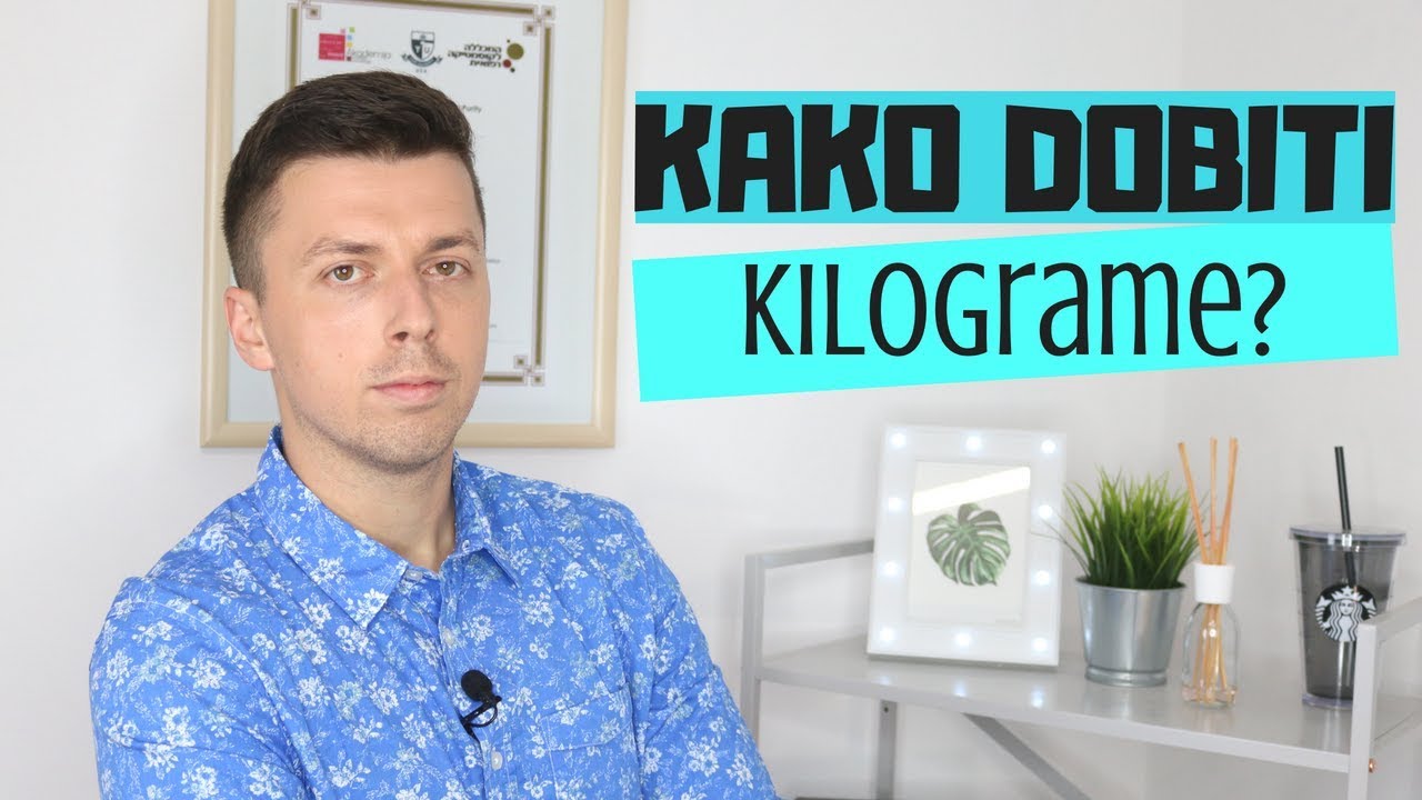 KAKO DOBITI KILOGRAME / Vojin Prole - YouTube