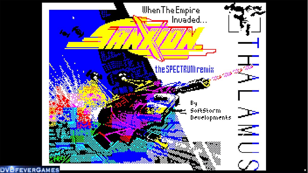 SANXION: THE SPECTRUM REMIX - *NEW* ZX Spectrum 128K game! Gameplay ...