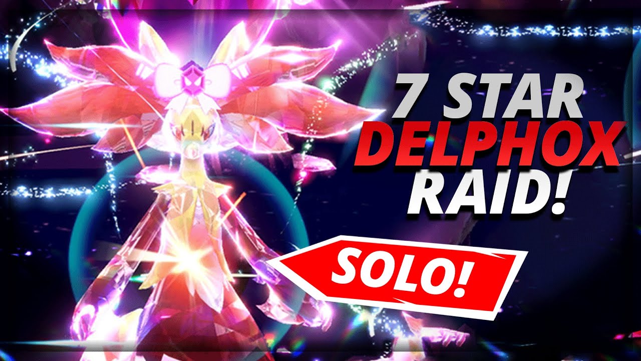 How to SOLO 7 Star DELPHOX Tera Raid EASY in Scarlet and Violet - YouTube