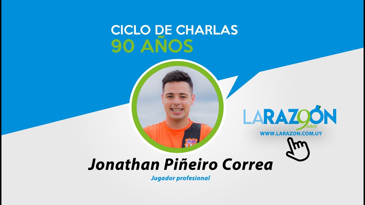#CiclodeCharlas Entrevista al jugador de fútbol Jonathan Piñeiro - YouTube