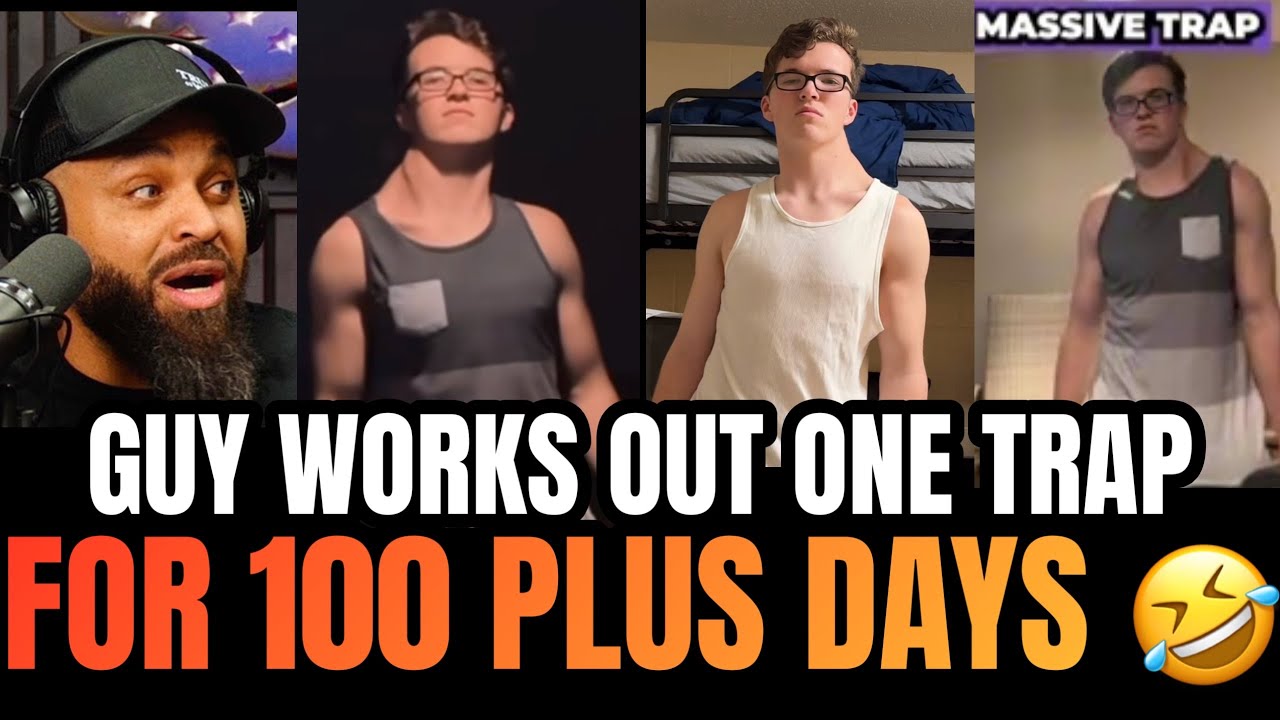 Guy Works Out One Trap Muscle for 100+ DAYS Straight! - YouTube