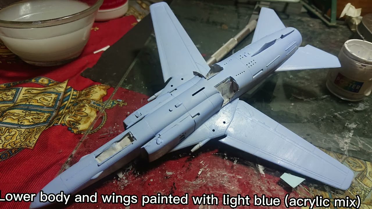 Academy 1/72 Mig-27 Flogger D simple build - YouTube