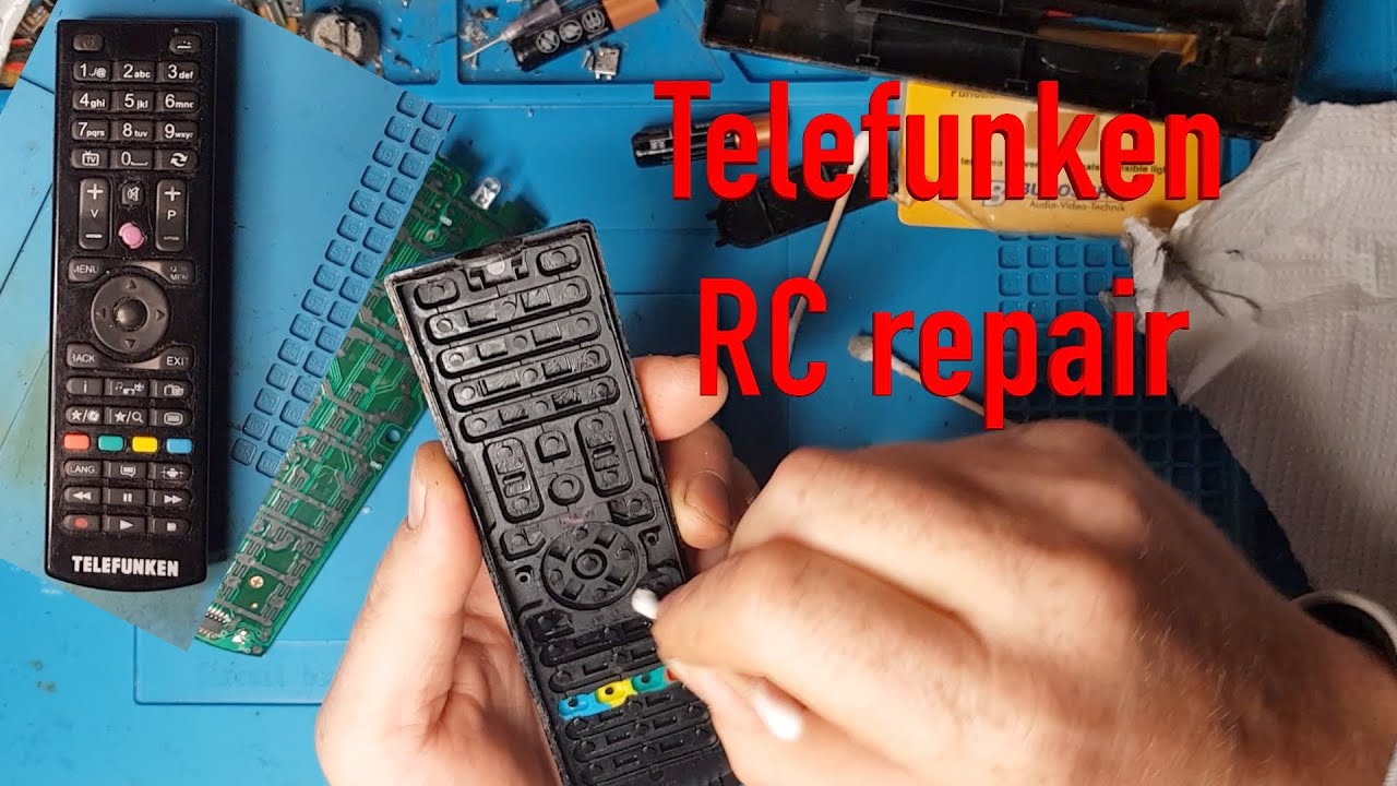 How to repair Telefunken Remote Control - YouTube