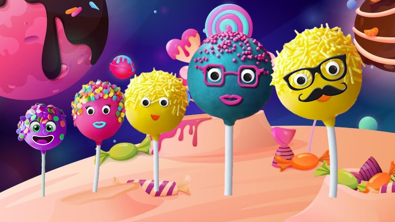 Finger Family Song - Candy Finger Family - Cake Pop - YouTube