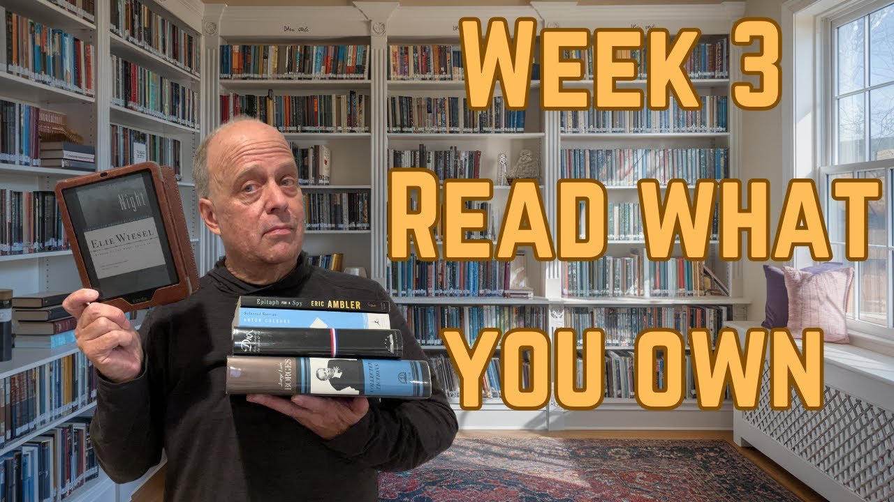 1,082 Pages! Read What You Own Week 3 - YouTube