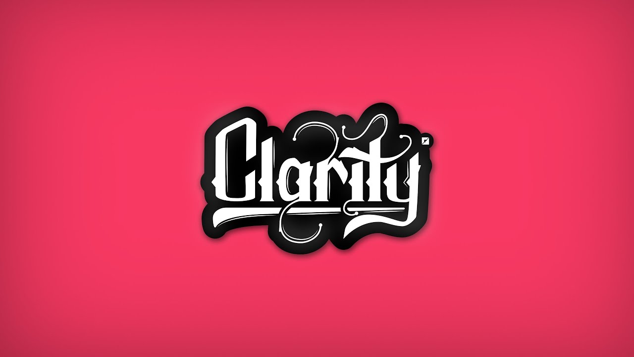"Clarity" Logo Design - Adobe Illustrator Hand Lettering Speed Art ...
