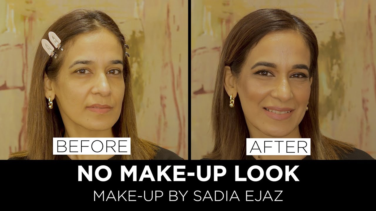 No Make-up Look | Make-up by Sadia Ejaz | Farah Haq | FUCHSIA Vanity ...