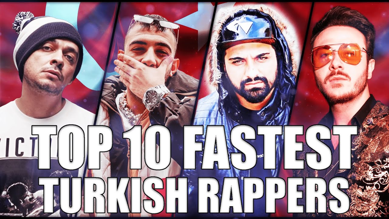 The Top 10 Fastest Turkish Rappers | 2024 - YouTube