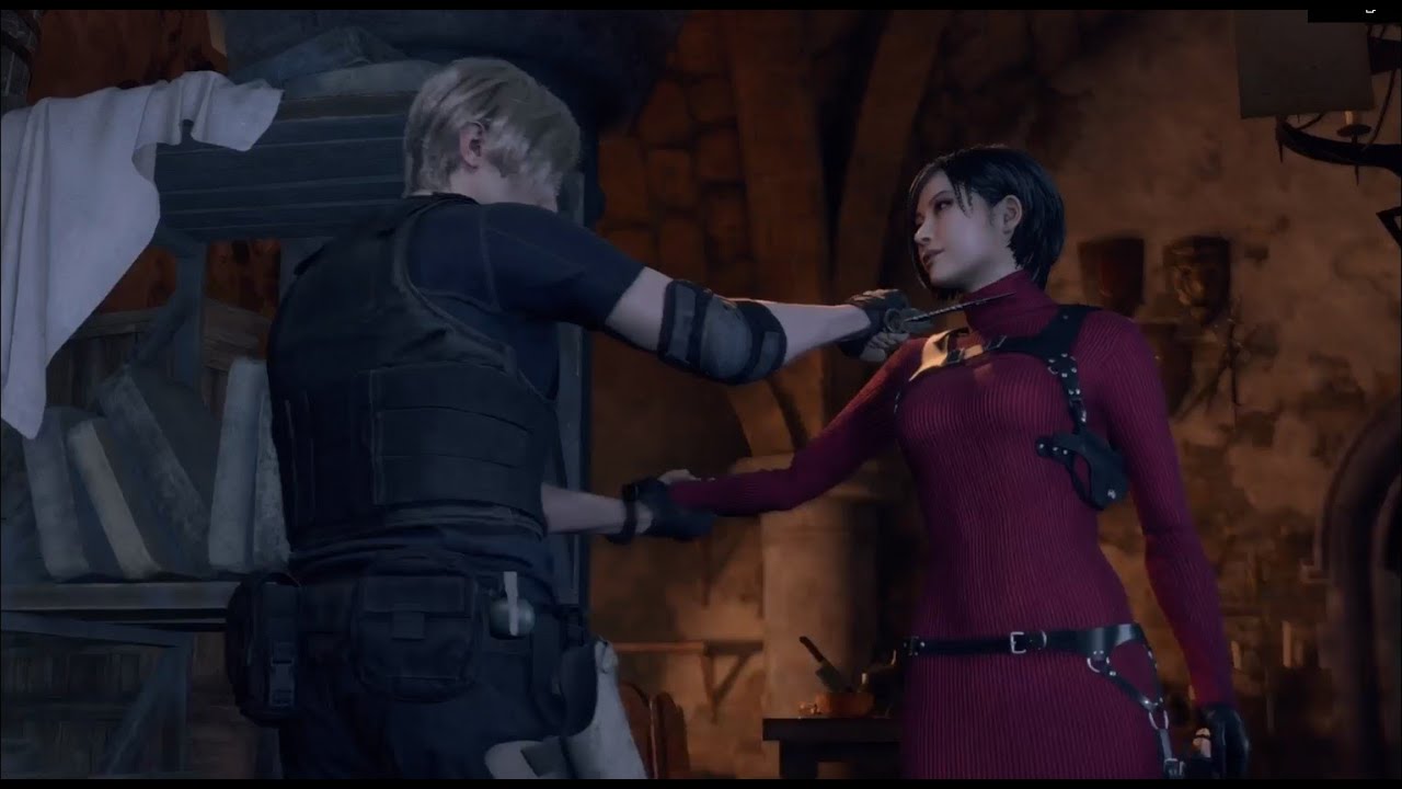 Leon Meets ADA - Resident Evil 4 Remake - YouTube