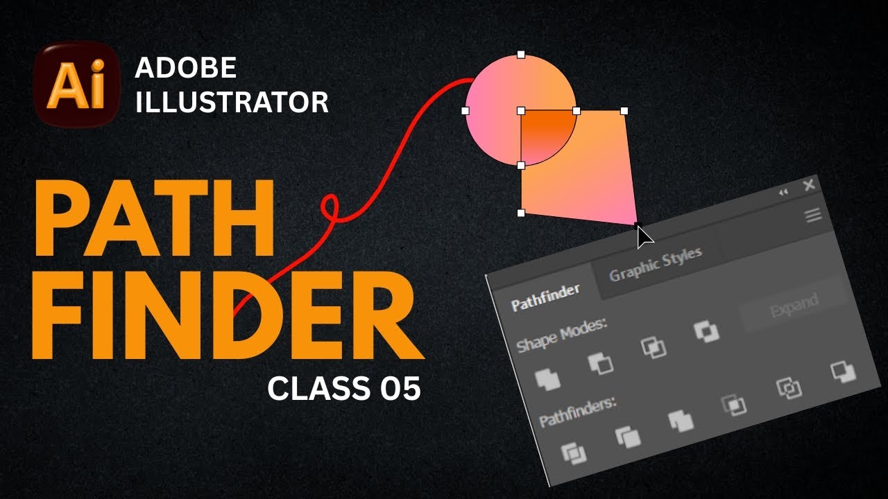 Illustrator Pathfinder Full Guide | Shape Modes & Pathfinders Explained ...