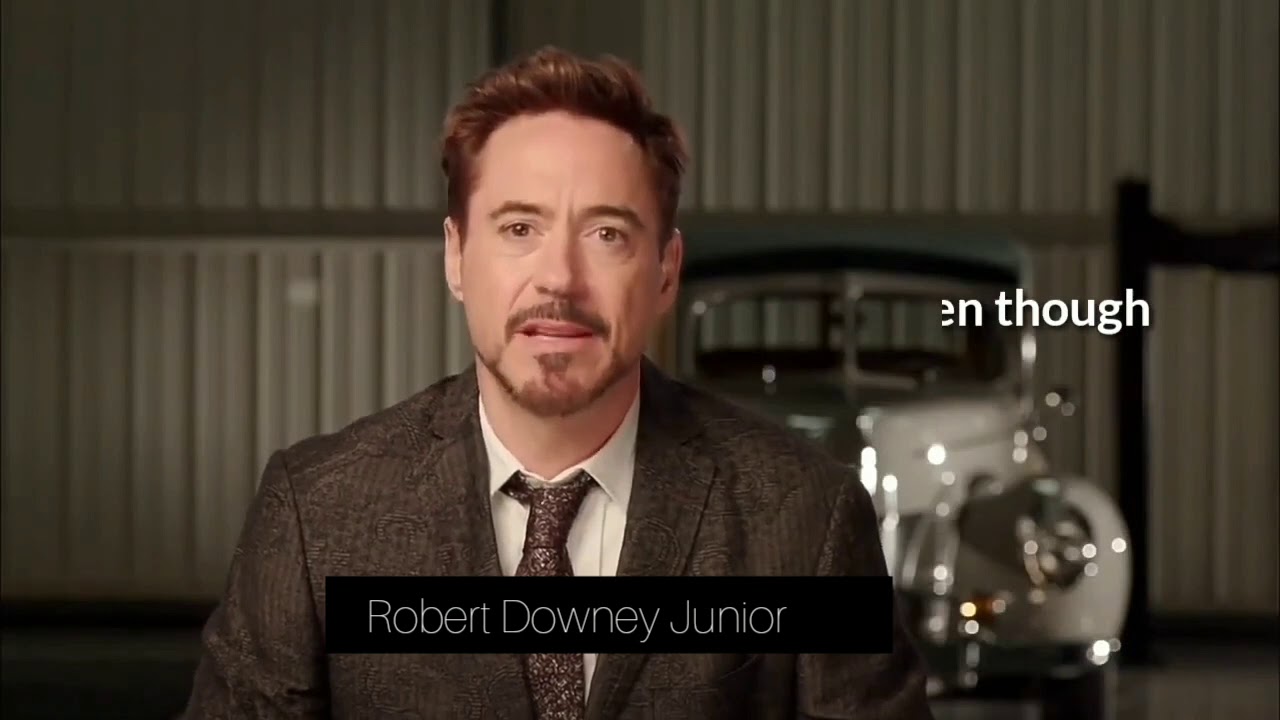 Robert Downey Jr Smile