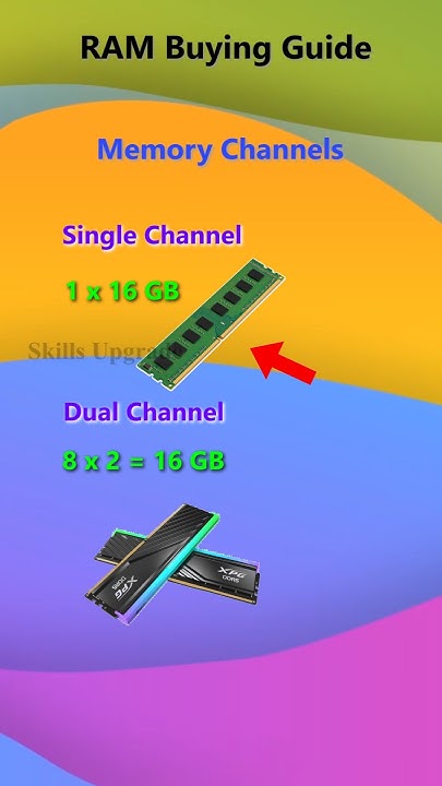 Memory Channels #shorts #shortsfeed #tamil #tech #tutorial #motherboard #memory #buying #guide # ...