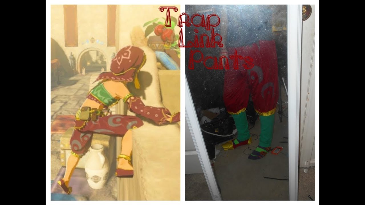 Cosplay Work Log: Trap Link / Gerudo Link pants - YouTube