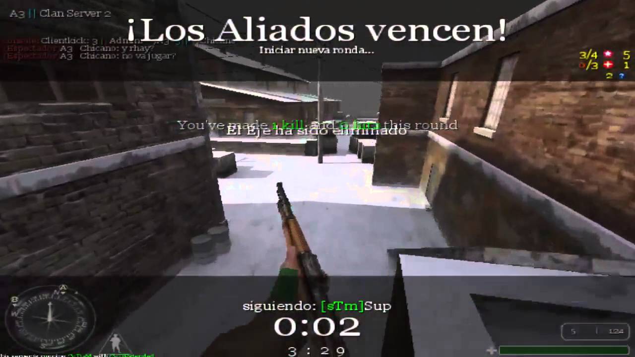 Call Of Duty 1: sTeam Vs Wicked Clan (sTm won) - YouTube