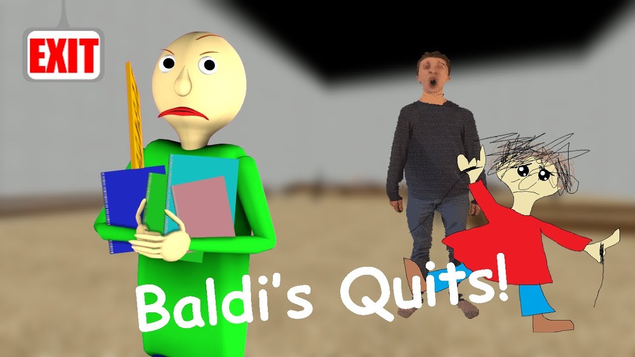 He Quit His Job.... | Baldi's Has Left [Baldi's Basics Mod] - YouTube