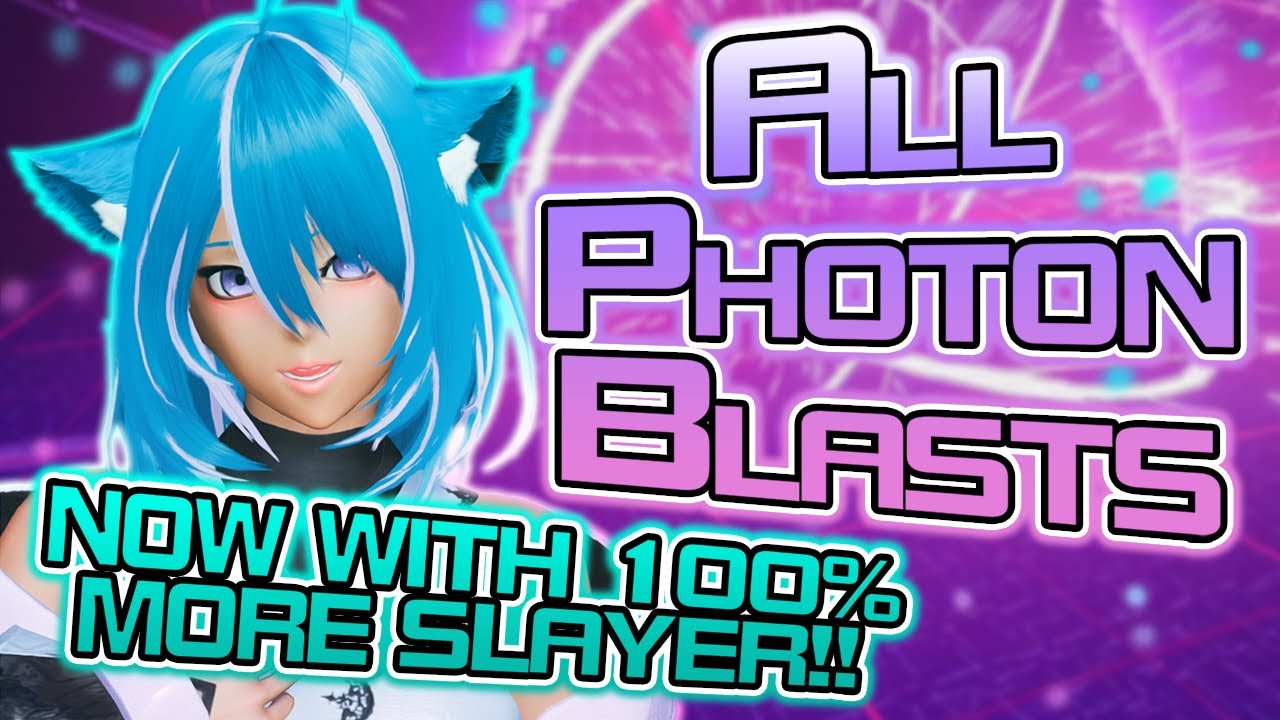 ALL Photon Blasts (including SLAYER) - YouTube