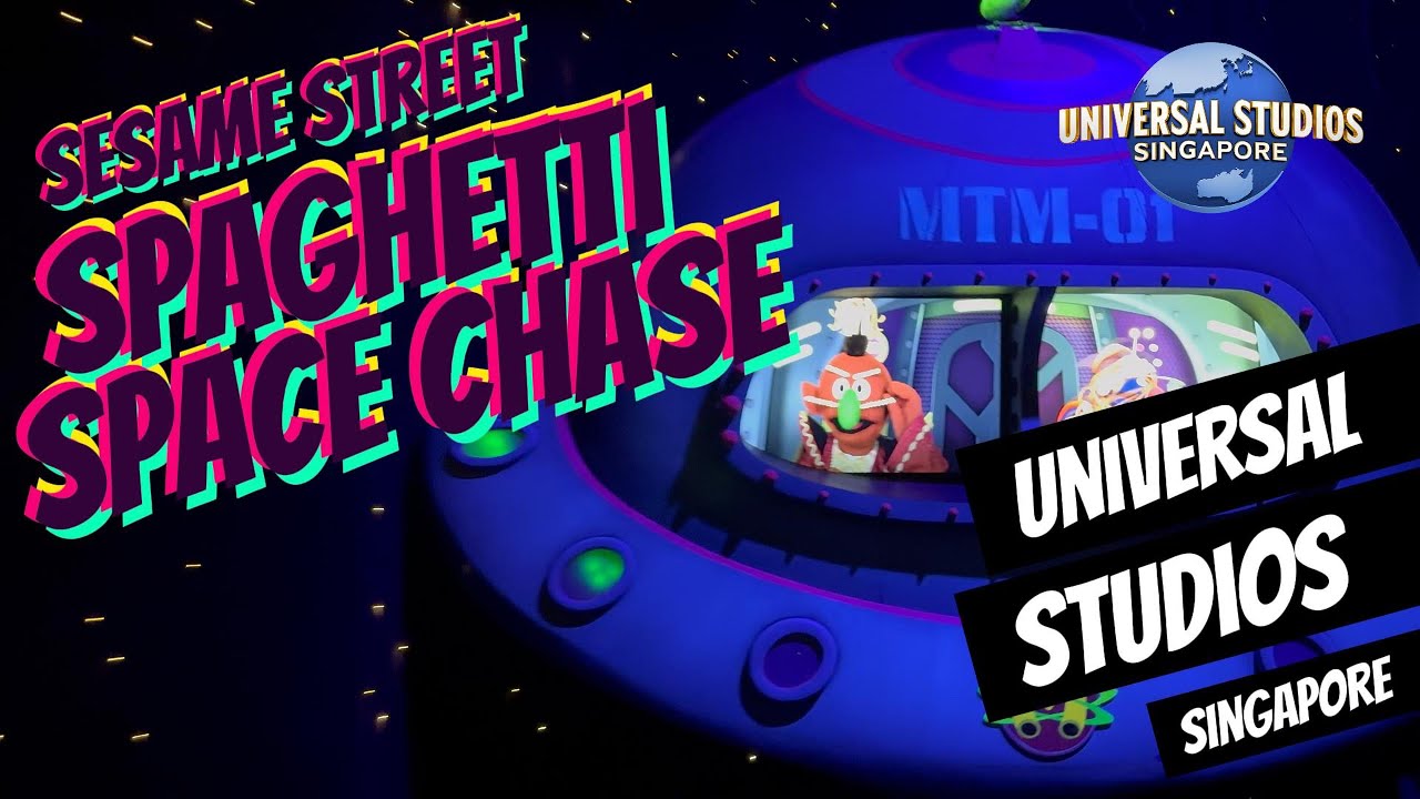 Sesame Street Spaghetti Chase | Onride | Universal Studios Singapore ...