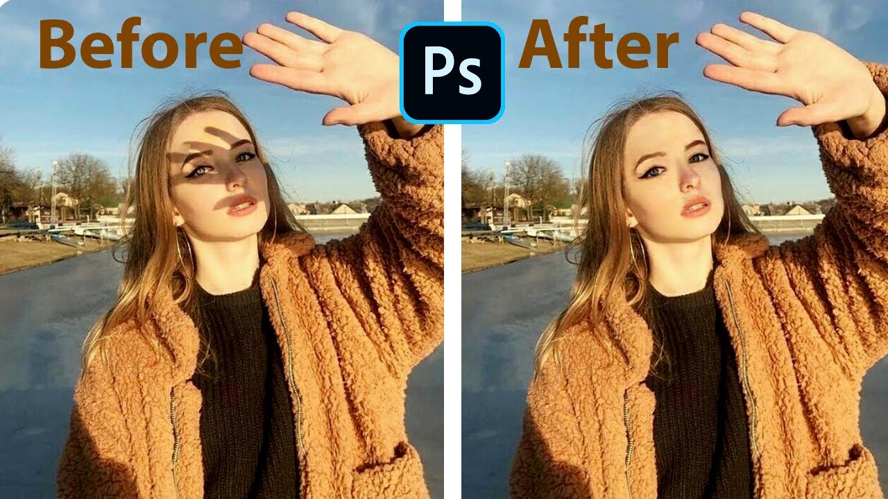 Remove Shadows in Photoshop |photoshop tutorial - YouTube