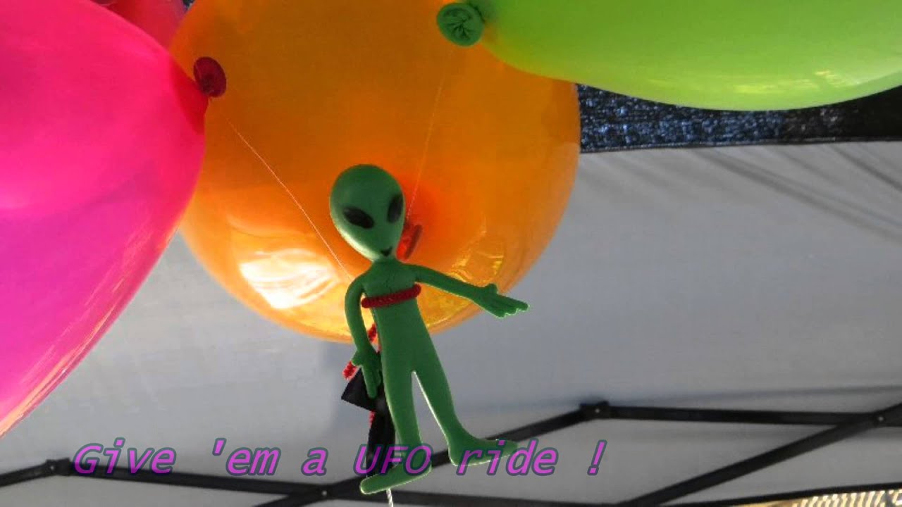1st Try Balloon Photography: FAIL ! Made UFOs instead - YouTube
