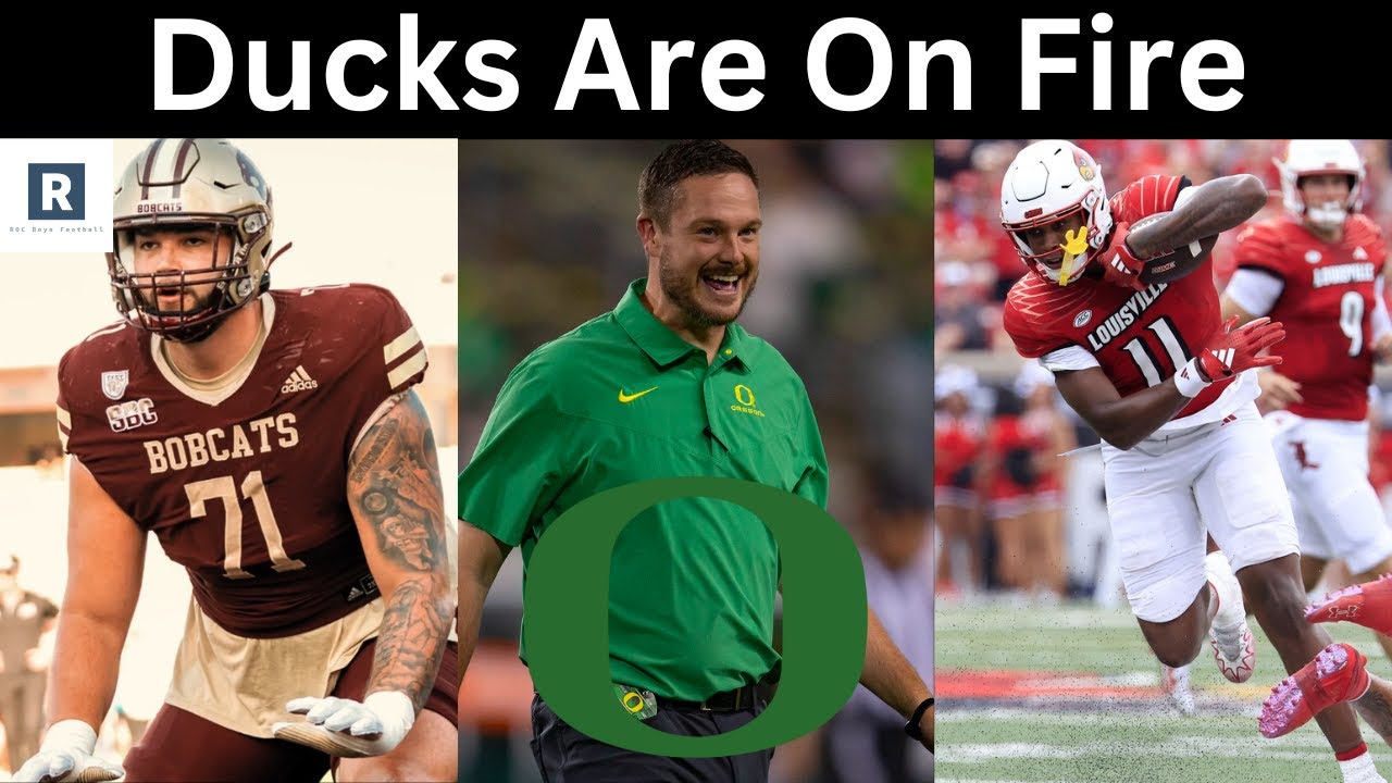 Oregon Ducks Football Transfer Portal News | Alex Harkey and Jamari ...