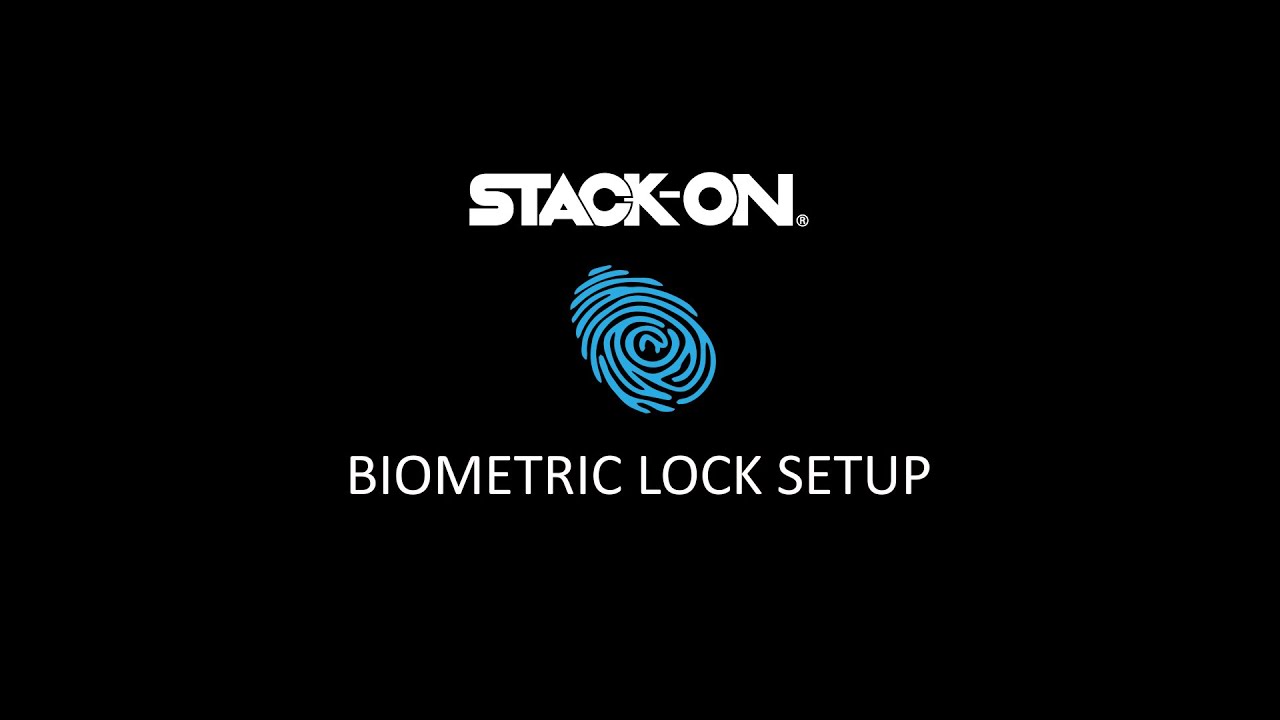Biometric Lock Programming – Stack-On Personal and Quick Access Safes ...