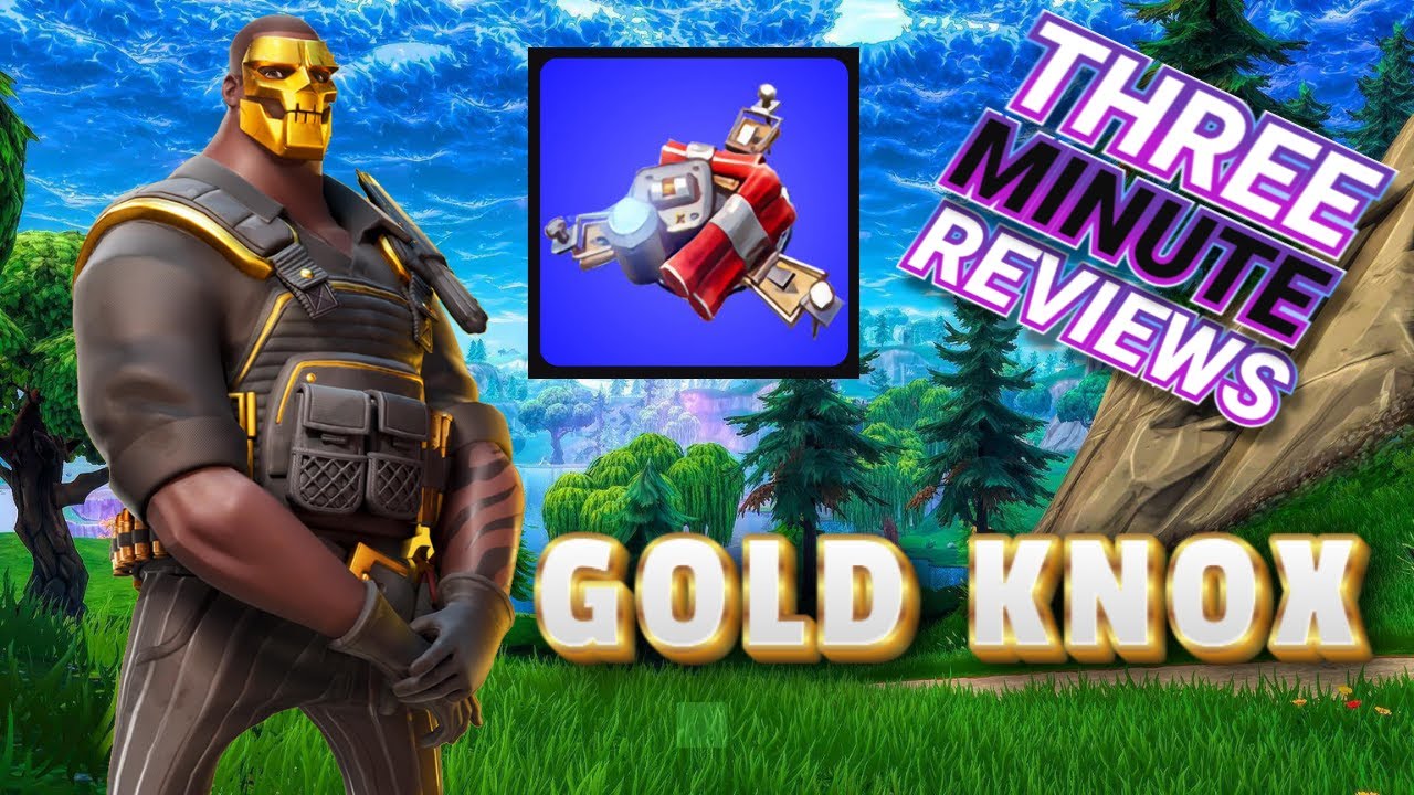Gold Knox 3 Minute Hero Review - Fortnite STW - YouTube